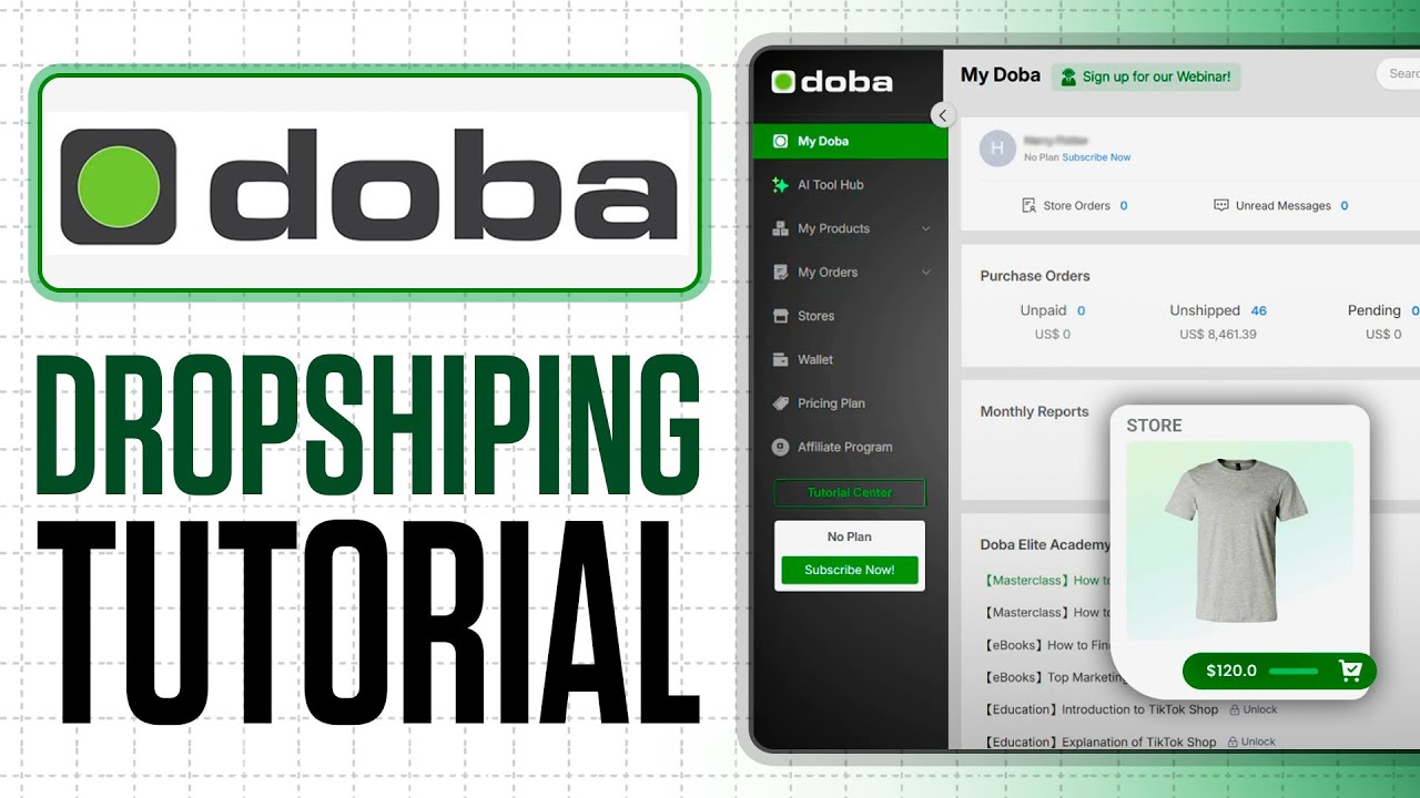 How to Start & Grow Dropshipping with Doba | 2026 Guide - YouTube