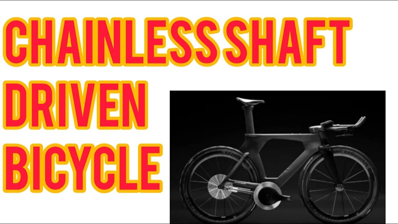 CHAINLESS SHAFT DRIVEN BICYCLE |MECHANICAL PROJECT | 2017 - YouTube