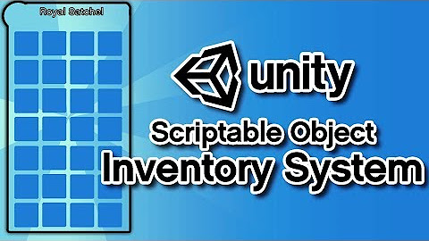 Unity3D - Inventory System w/ Scriptable Objects - YouTube