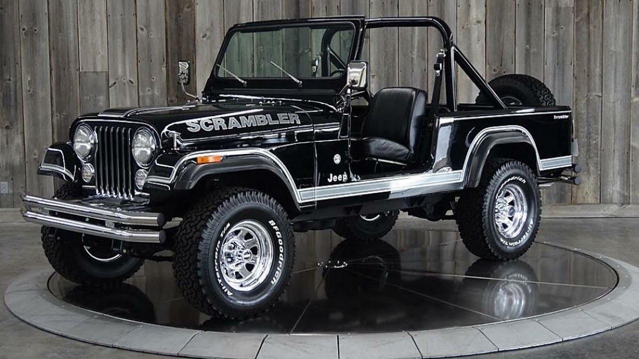 1983 Jeep CJ-8 pickup truck - YouTube