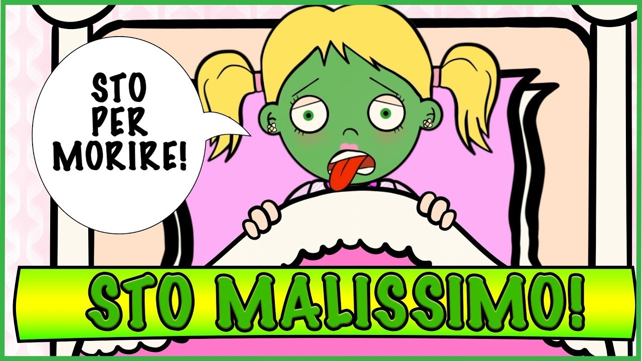 STO MALE! (MALISSIMO!) 😷🤢🤮😵 | CARTONI ANIMATI - YouTube