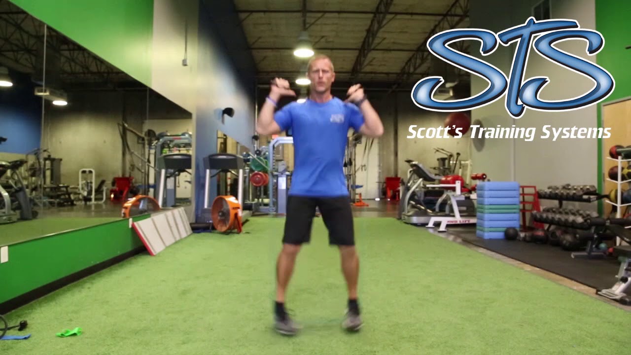 Wide to Narrow Squat Jumps - YouTube