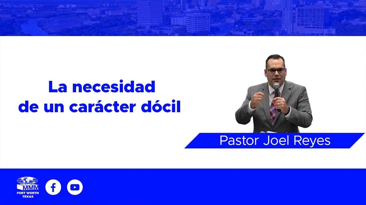 Escuela Bíblica 8/28/2022 | Tema: La necesidad de un carácter dócil ...