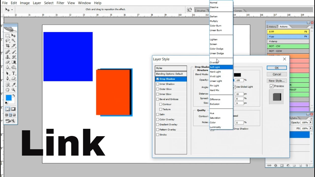 How to Photoshop link layers - A Step by step Guide | Digital tech ...