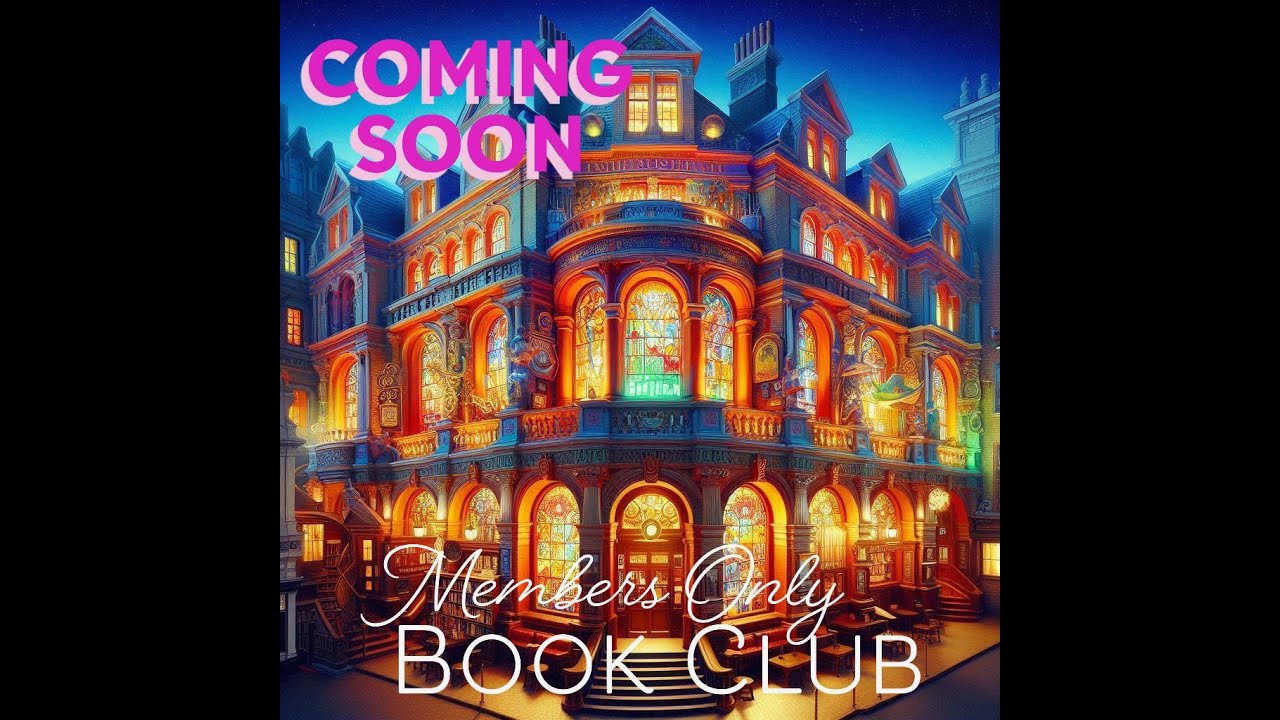 Members only book club starts soon! - YouTube