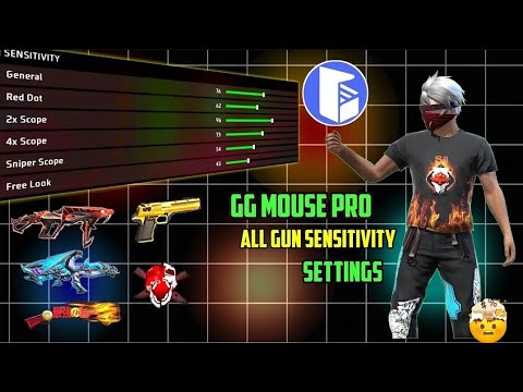 GG Mouse Pro Best Sensitivity 💀| How to play free fire with keyboard ...