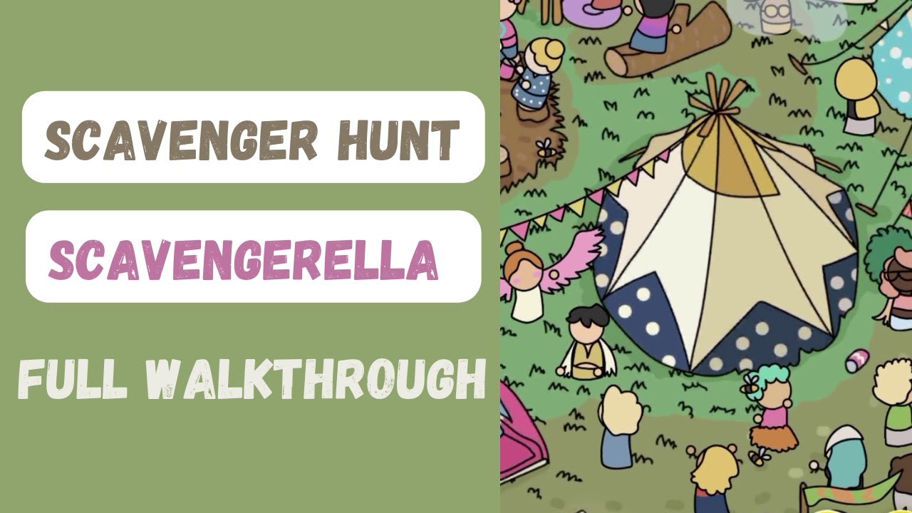 Scavenger Hunt - Scavengerella - Level 6 Gameplay 🔍 - YouTube