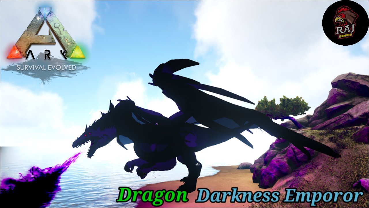 ARK Corruption World: Taming Dragon The Darkness Emporor 🥰 ARK Survival ...