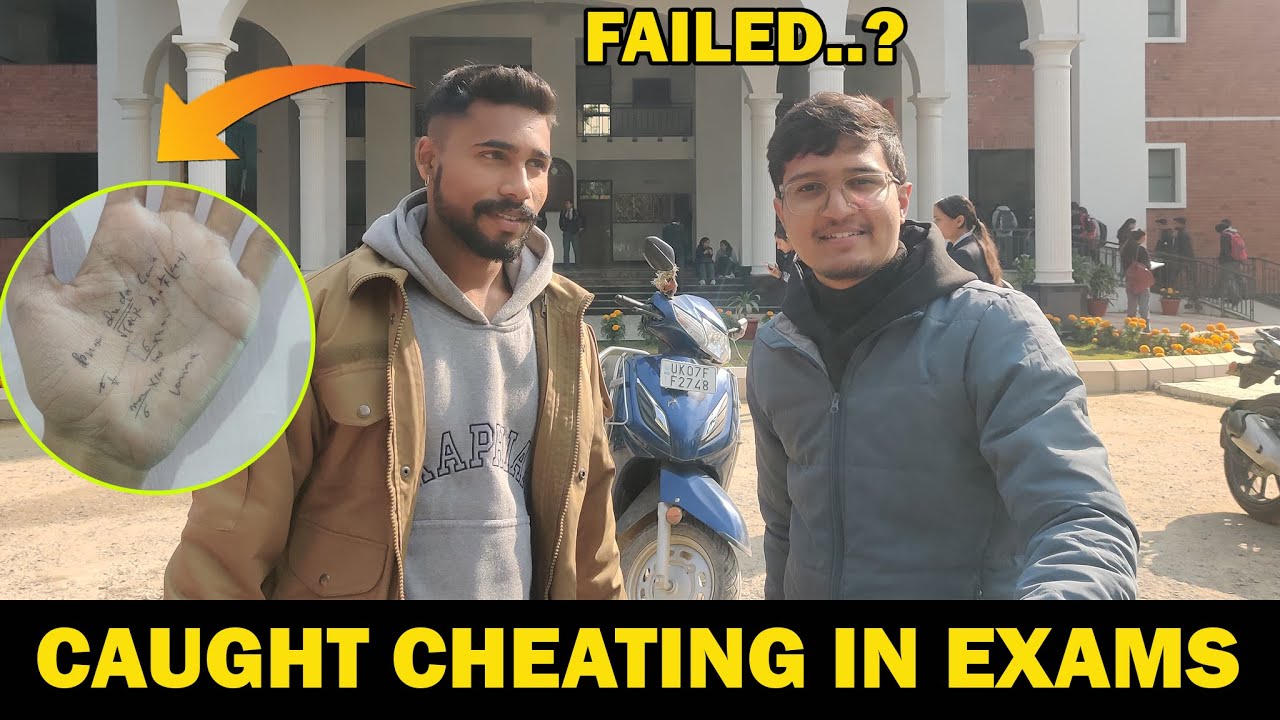 Caught Cheating in Exam @GraphicEraOfficial | Failed..? | Exam | VLOG:113 - YouTube