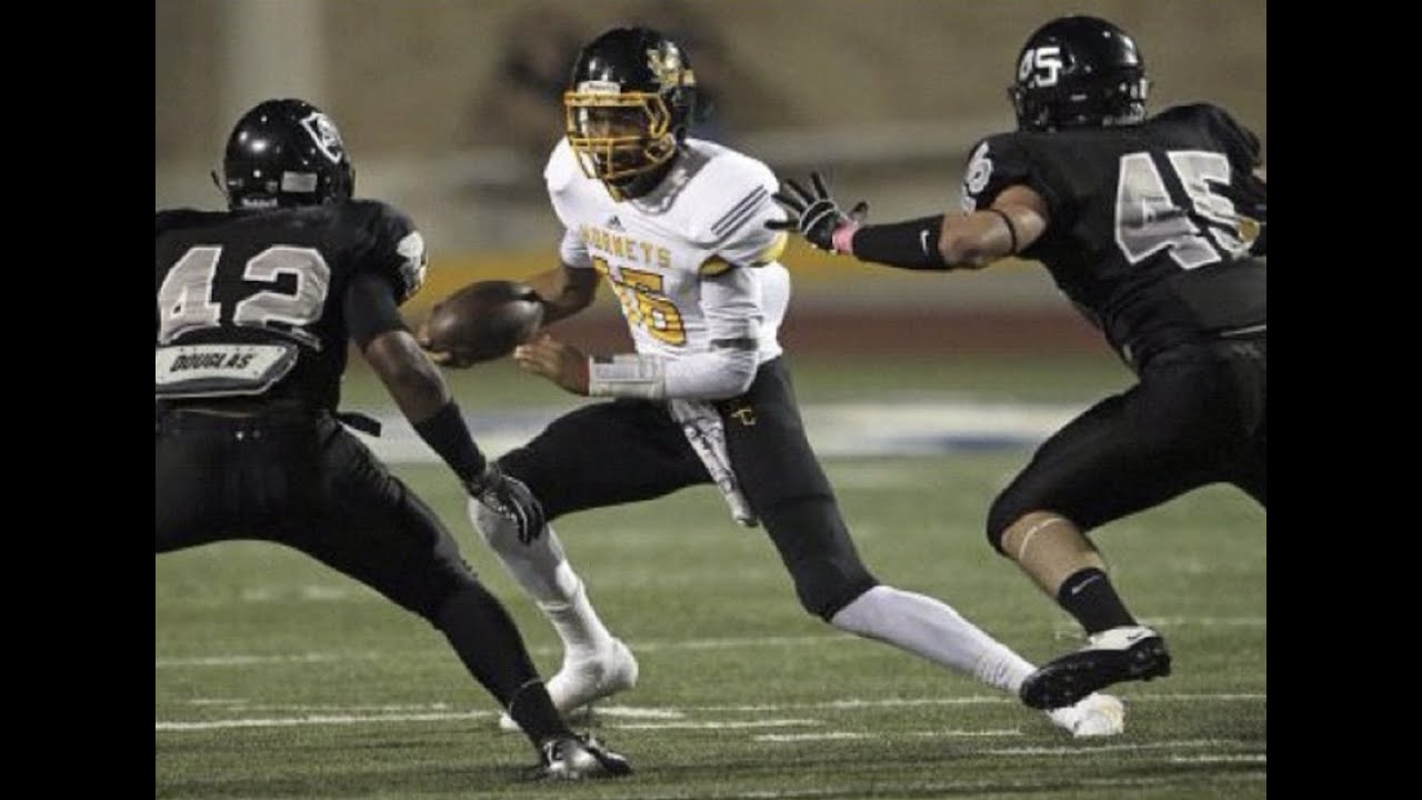 Jeremy Jones Football Highlights (East Central High School) - YouTube