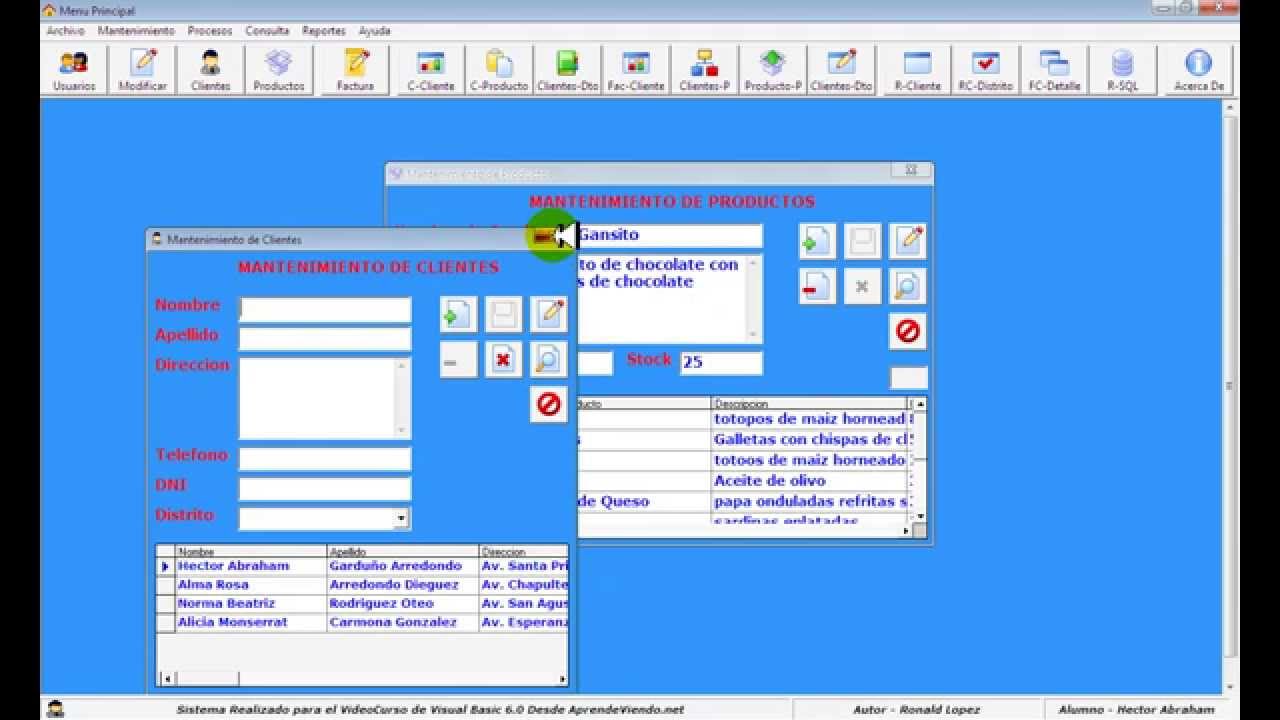 Producto Terminado Sistema de Almacen...XD-VB 6.0 - YouTube