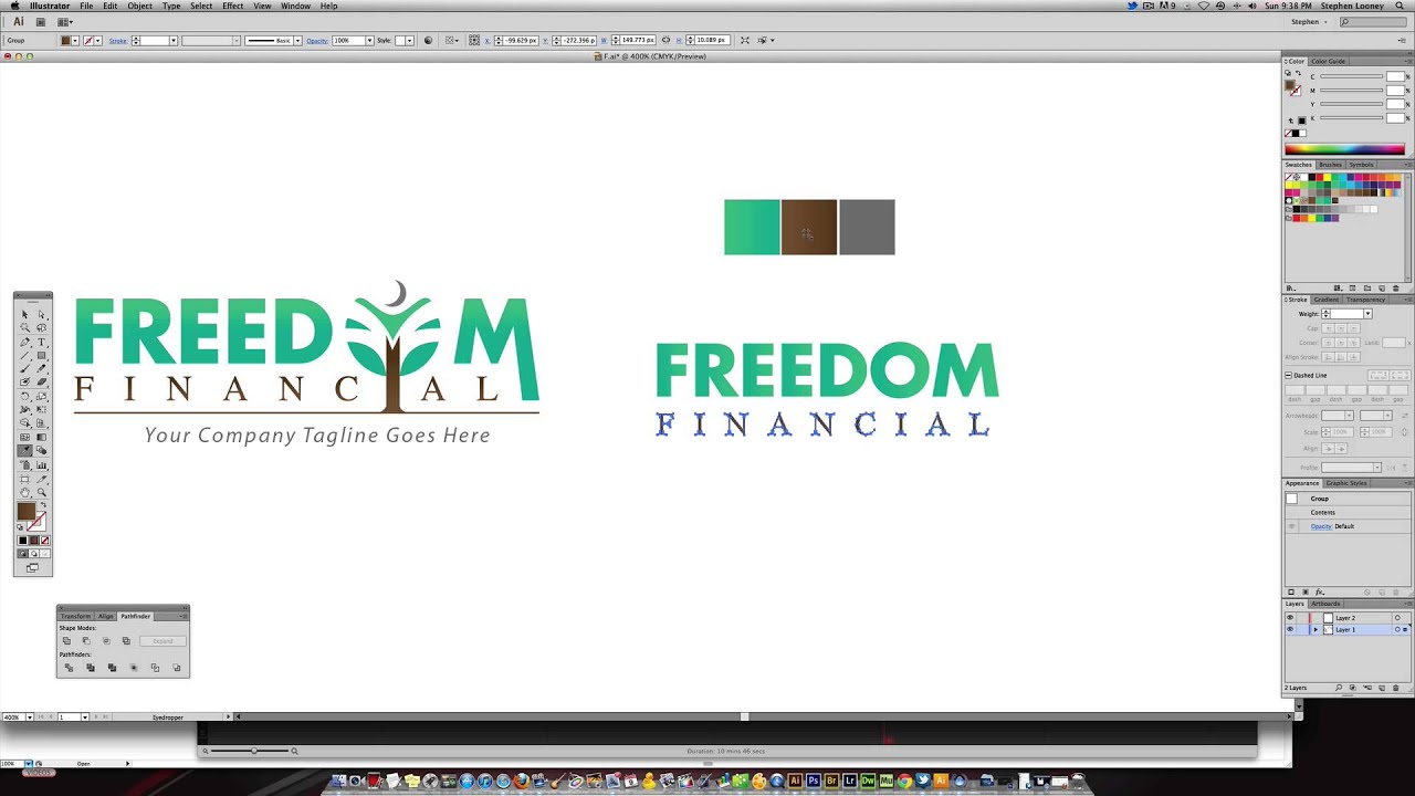 Logo Design Branding Tutorial - Episode 6 - YouTube