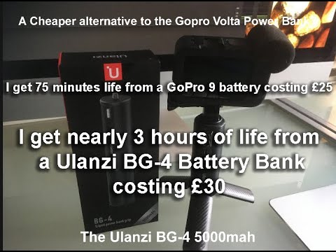 A much cheaper alternative to the GoPro Volta Power Bank? The Ulanzi BG ...
