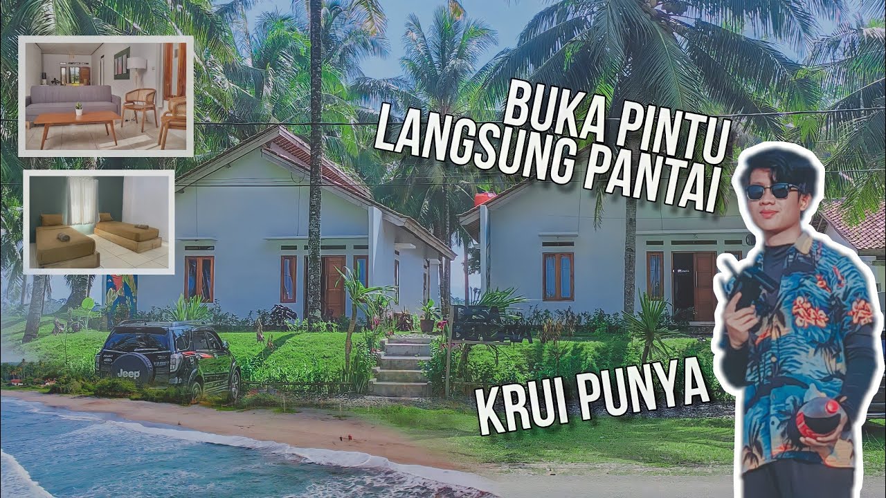 Homestay Pantai Krui MURAH | Pantai Mandiri | Homestay Desa Berdaya ...