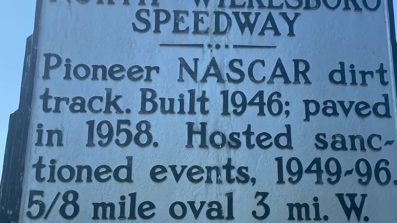 Fans flood the infield for the open house at North Wilkesboro Speedway ...