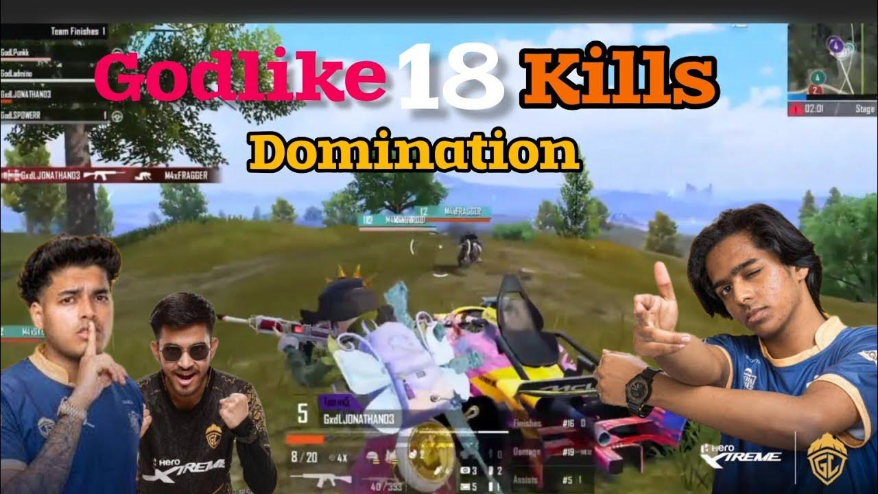 Godlike 18 kills Domination in Bmps 🔥 Jonathan Spower Admino on fire with Punkk Igling - YouTube
