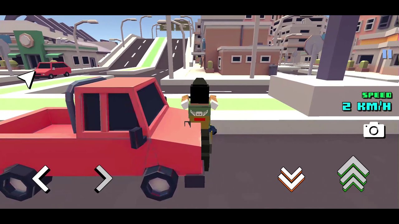 Blocky Moto Racing 🏁 - Motorcycle Rider | Walkthrough Gameplay (iOS ...