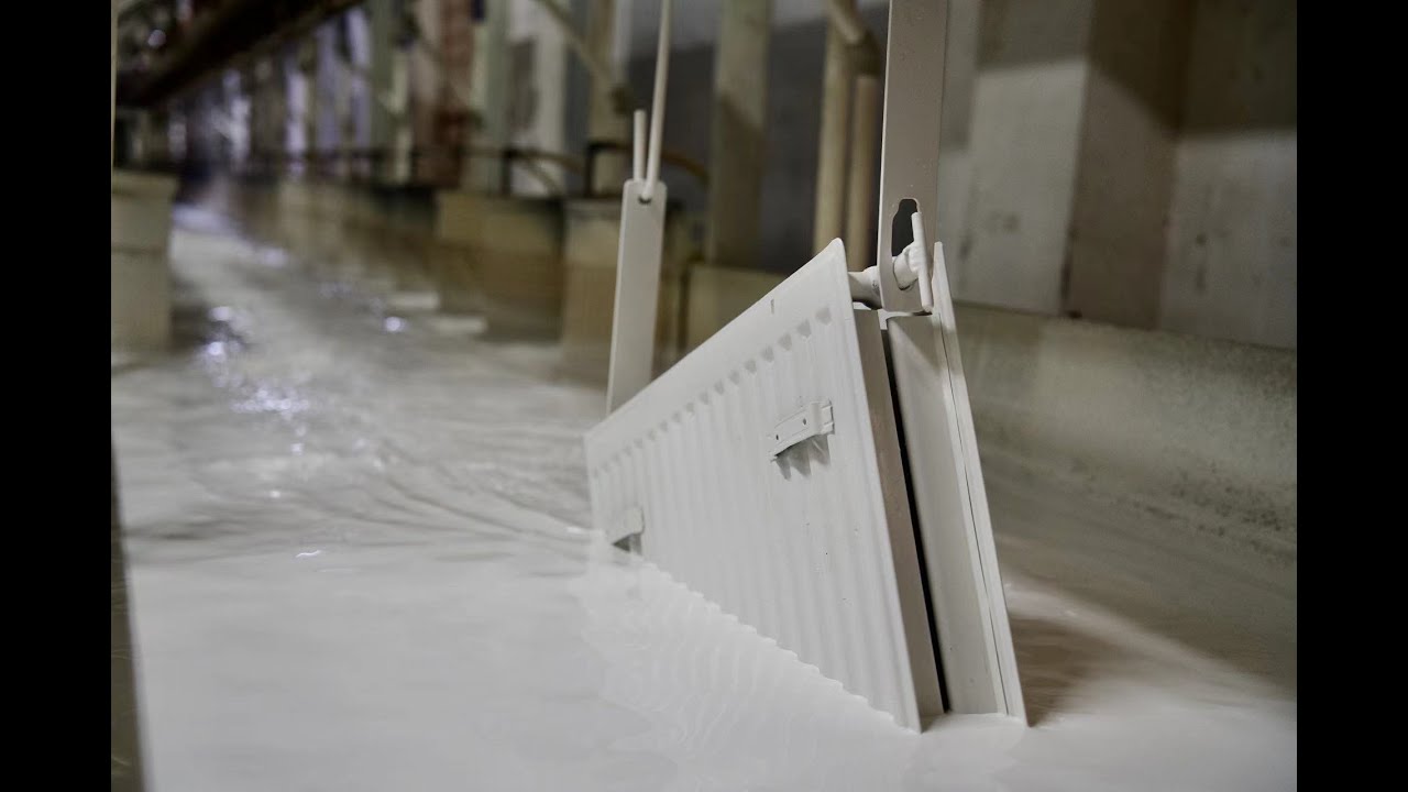 SDEN radiator manufacture, Quick Look at Radiator Production Line - YouTube