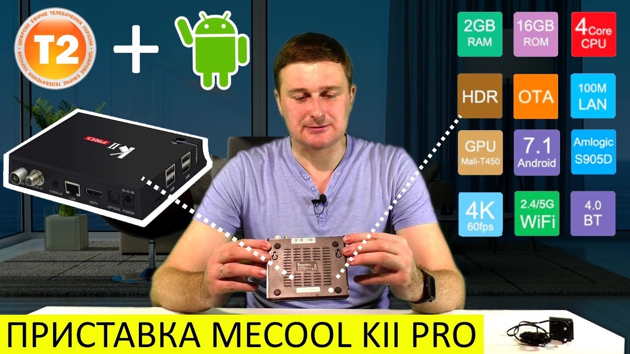 ГИБРИДНАЯ ПРИСТАВКА DVB-T2 + ANDROID 2/16 ГБ 4K K2 PRO с ALIEXPRESS ...