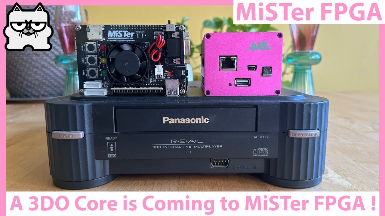 3DO Is Coming to MiSTer FPGA! Srg320 Made a Core! - YouTube