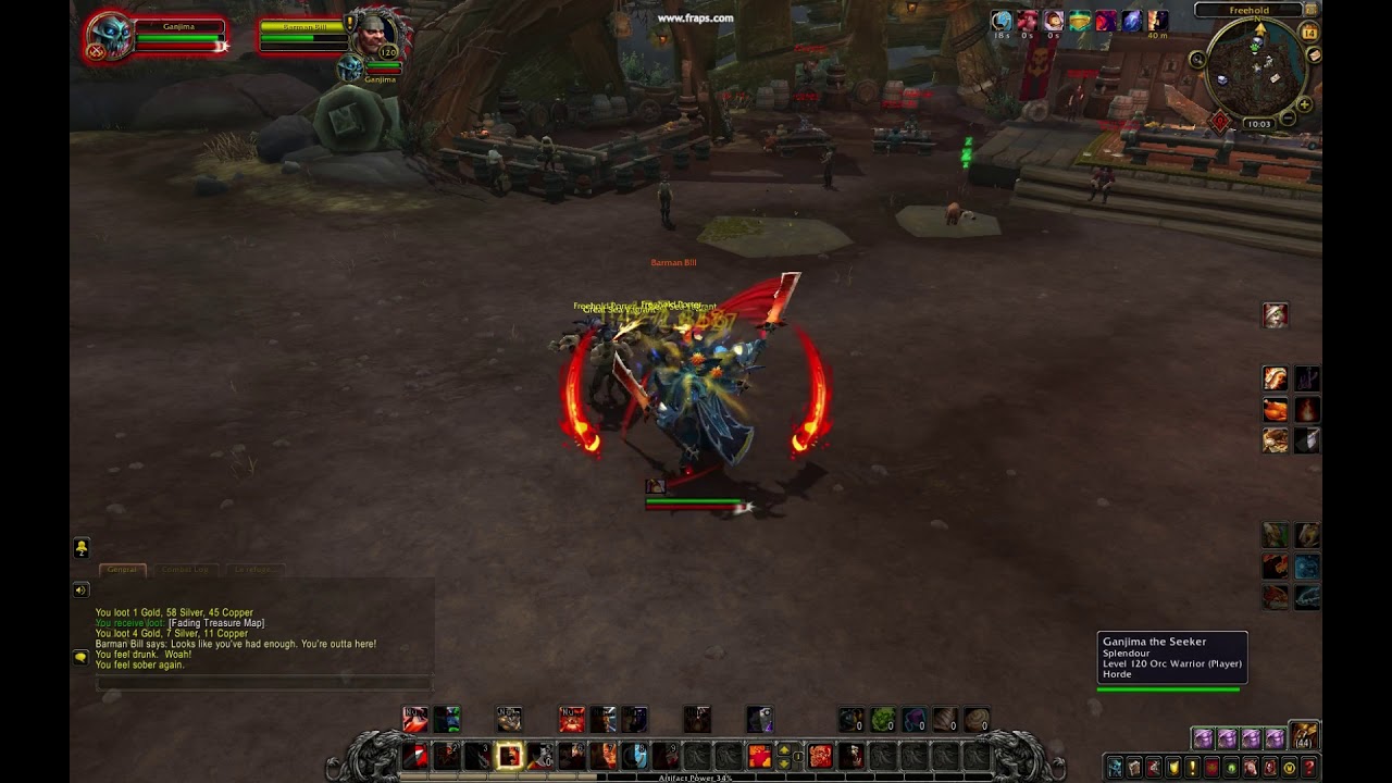 World of Warcraft - BFA - Barman Bill Location (Adventurer of Tiragarde ...