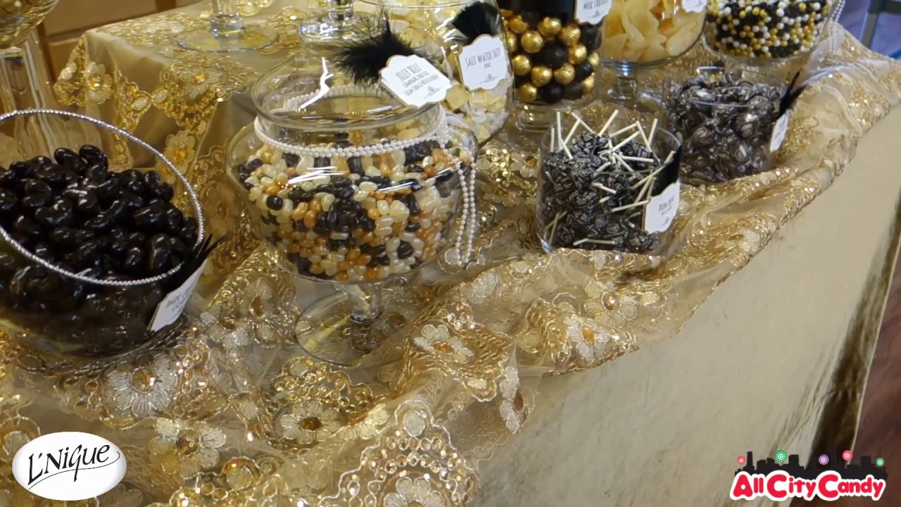 Candy Buffet Design Featuring L'Nique Linens - Creative Candy Buffets ...