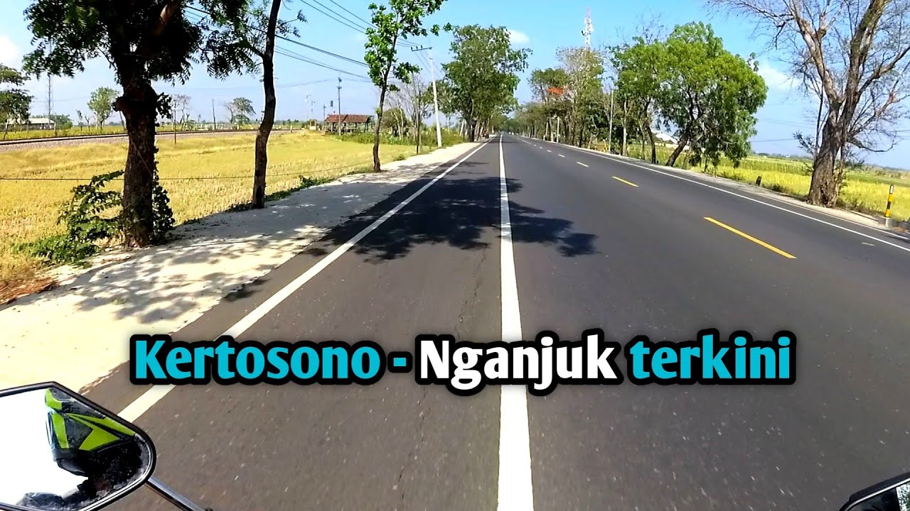 2023 jalan utama Kertosono Nganjuk emang sejuk - YouTube