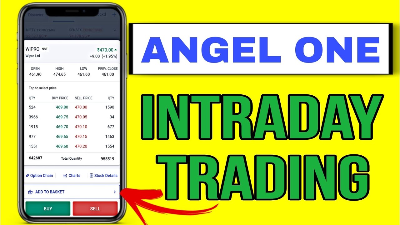 Angel one me Intraday Trading kaise kare | Intraday Trading in angel ...