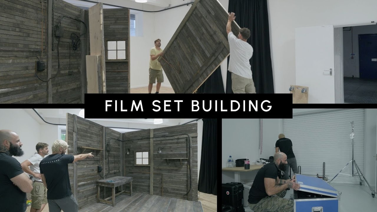 How We Shot a Film Scene Commercial - Ep1. Set Building Day - YouTube