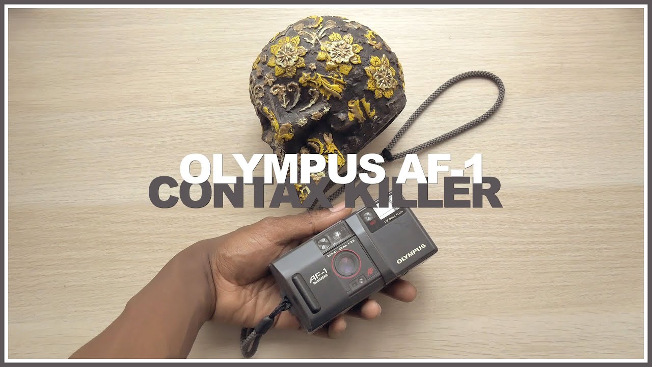 OLYMPUS AF-1 | my new 35mm BEAST Point and Shoot film camera - YouTube