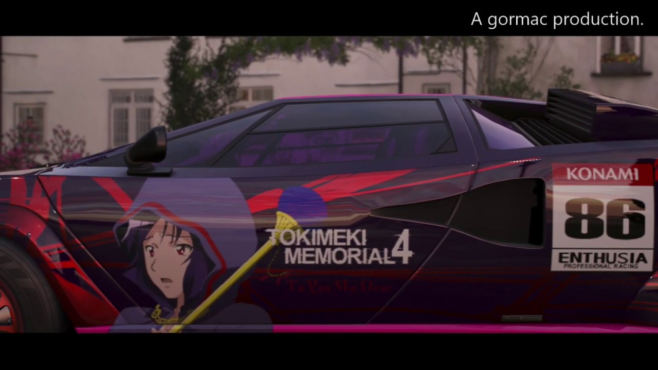 Forza Horizon 4 "Tokimeki Memorial" game Itasha car "Lamborghini ...