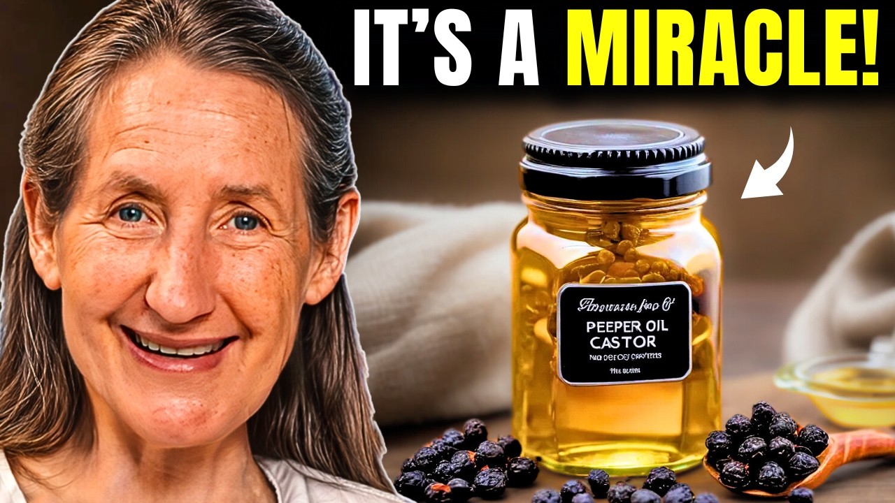 Mix Castor Oil & Black Pepper: 12 POWERFUL Health Benefits | Barbara O'Neill - YouTube