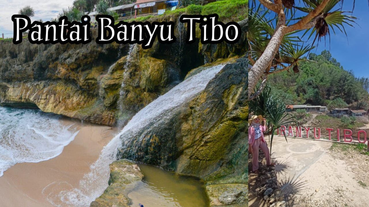 KEINDAHAN PANTAI BANYU TIBO PACITAN - YouTube