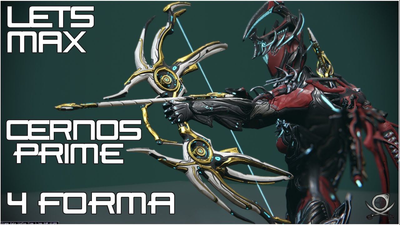 (Warframe) Lets Max Cernos Prime - Breaking with Tradition! - YouTube