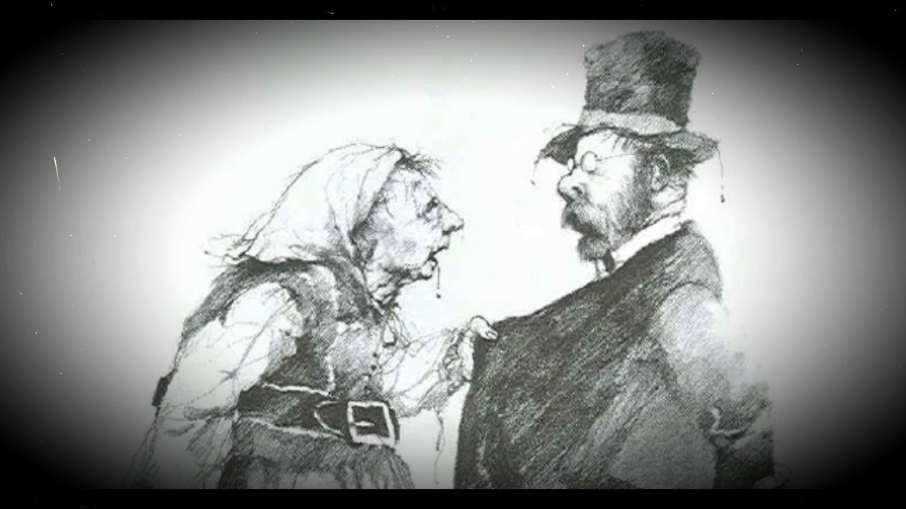 Scary Stories to tell in the dark book one - old women all skin and ...