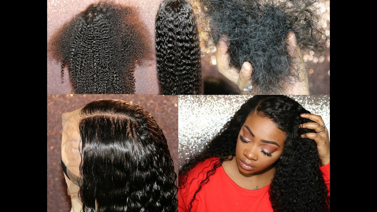 Curly Hair Routine| Plucking Hairline | Styling | DSoar Hair - YouTube