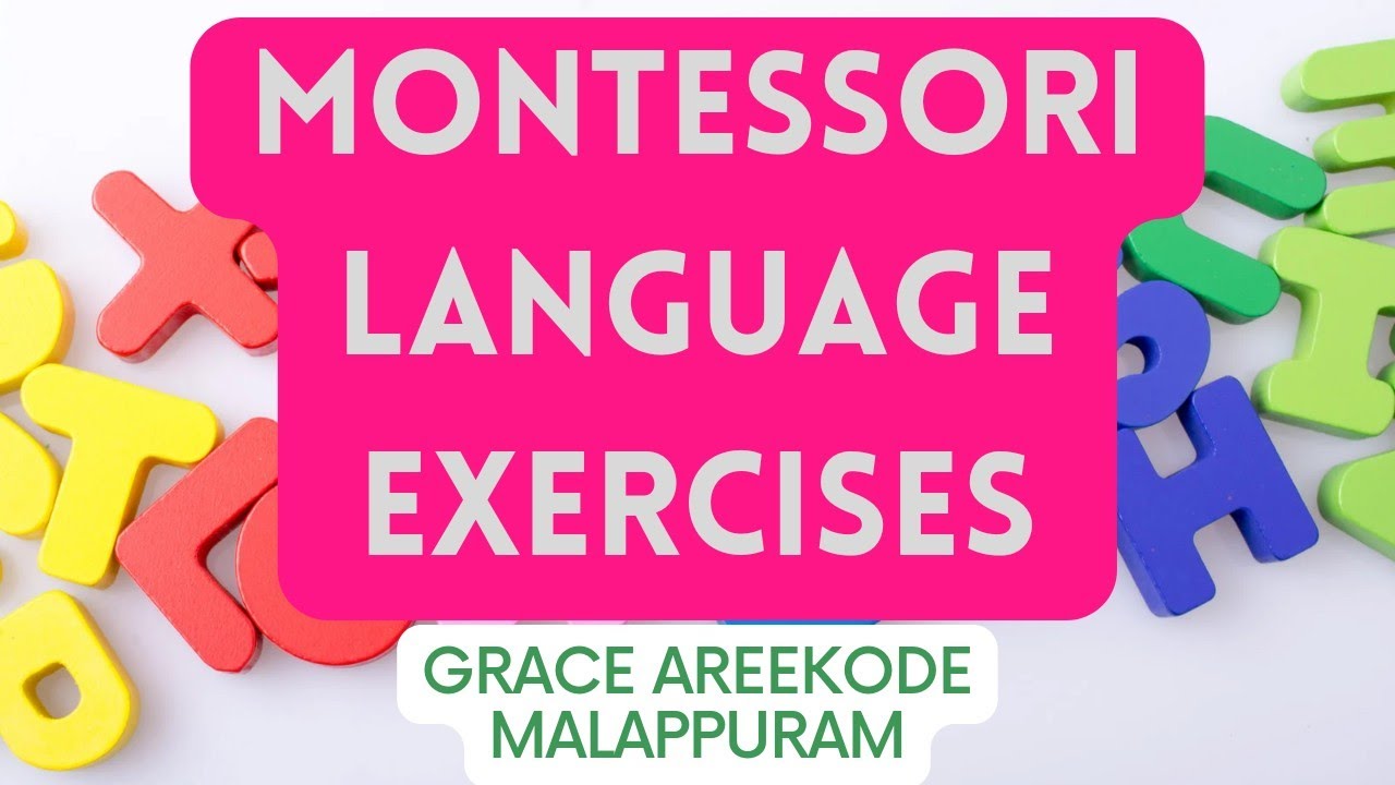 LANGUAGE EXERCISES MONTESSORI||LANGUAGE EXERCISES IN MONTESSORI ...