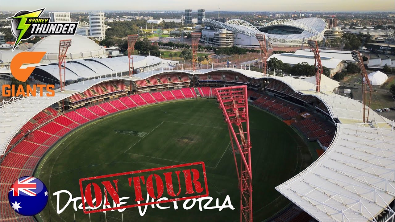 Sydney Showgrounds Stadium (Spotless Stadium) by Drone- Sydney ...