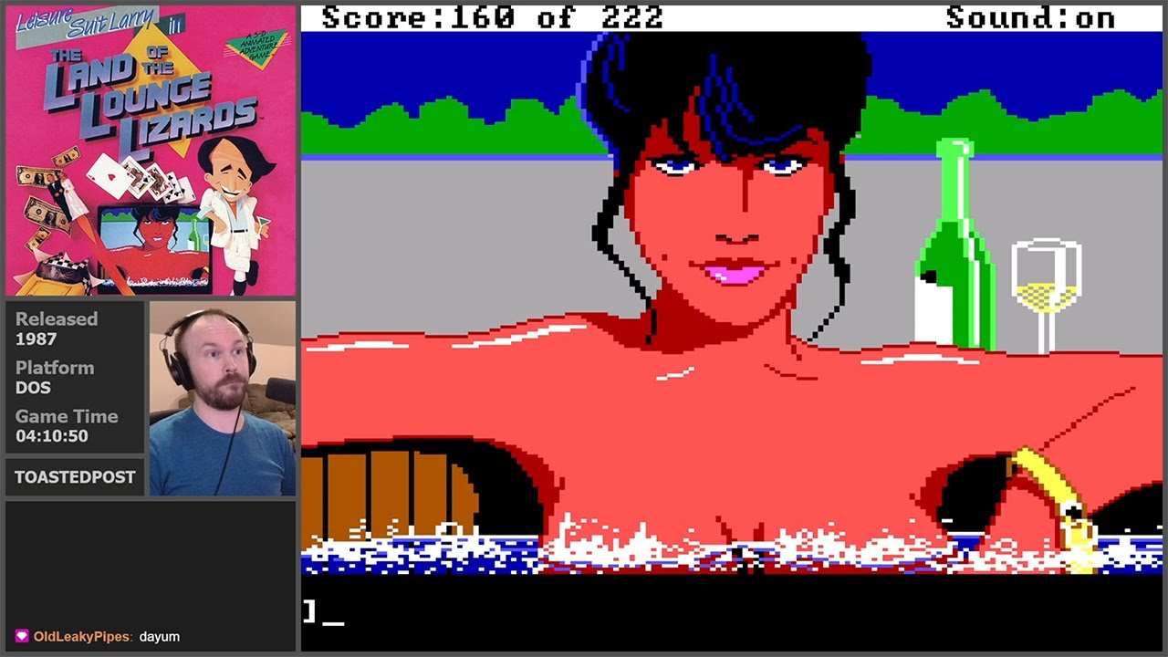 Leisure Suit Larry 1 (DOS) (Full Playthrough) - YouTube