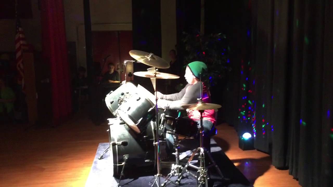Noah G's Talent Show Drum Solo - YouTube