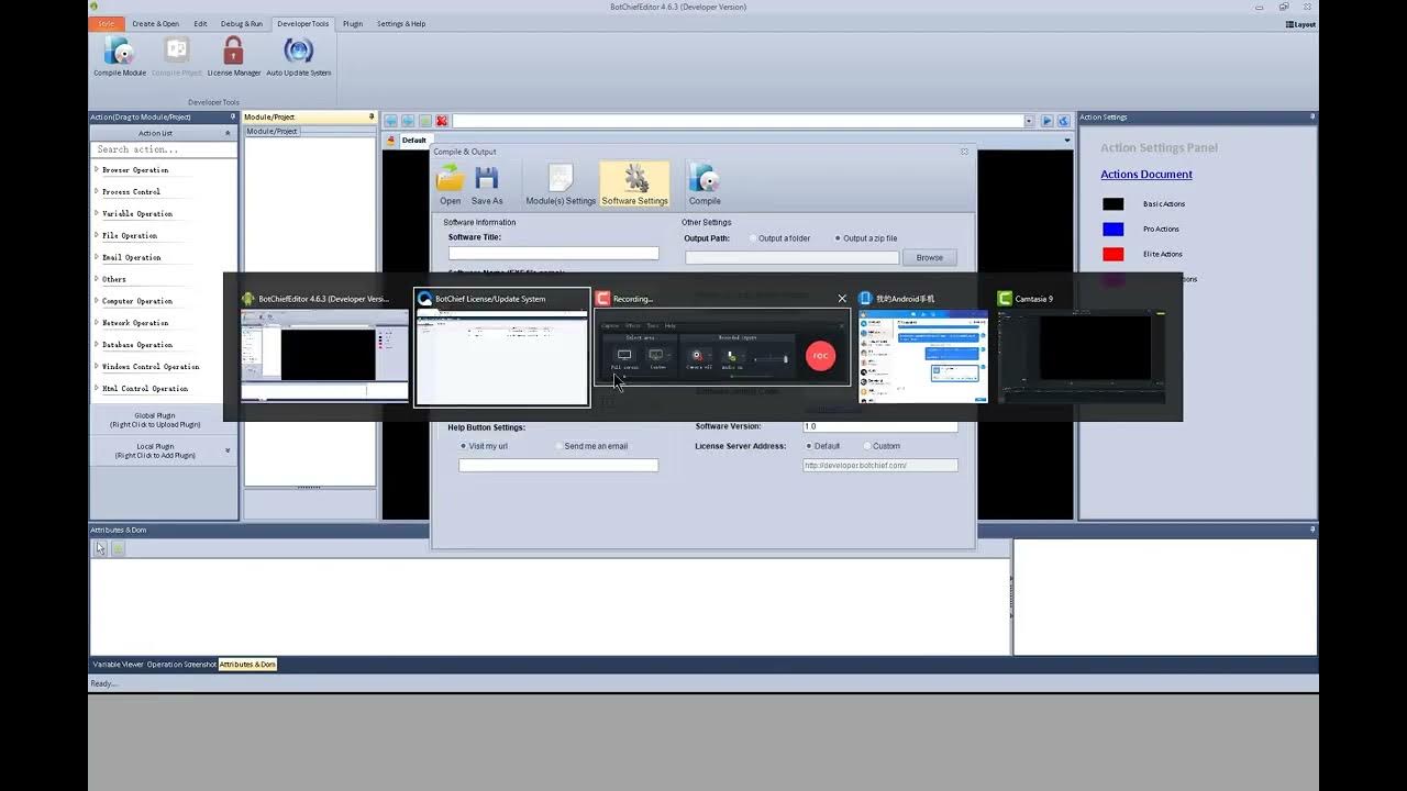 BotChief Editor Developer Website create bot - YouTube