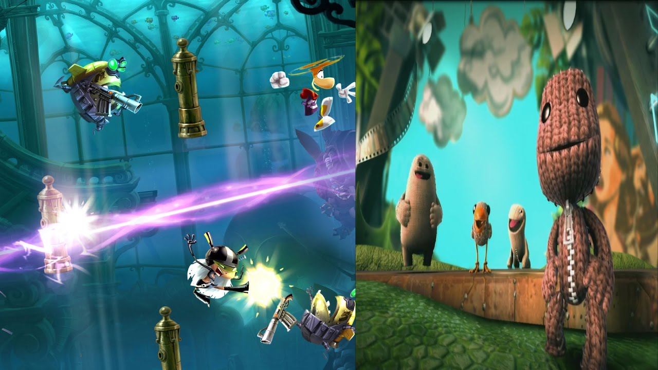 Rayman vs Sackboy Rayman vs Little big planet Speedrun - YouTube