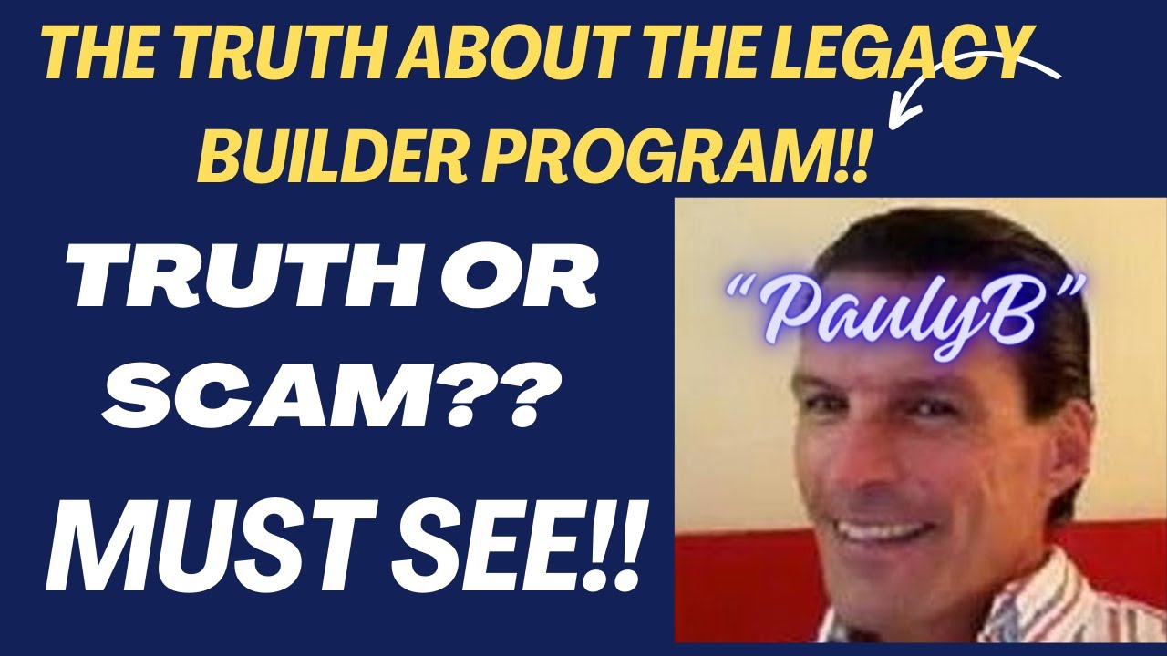 Legacy Builders Program Review - The TRUTH - YouTube