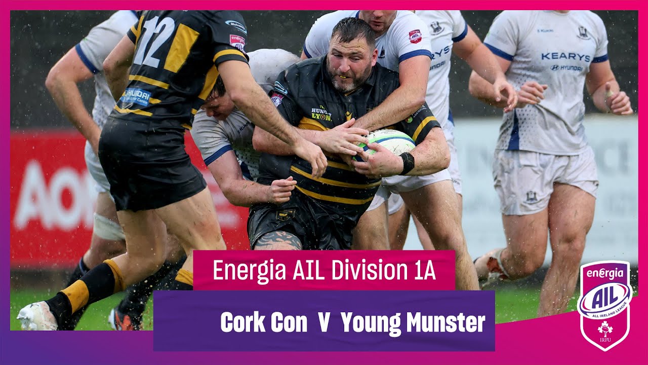 #EnergiaAIL Highlights Men’s Round 3: Cork Constitution v Young Munster ...