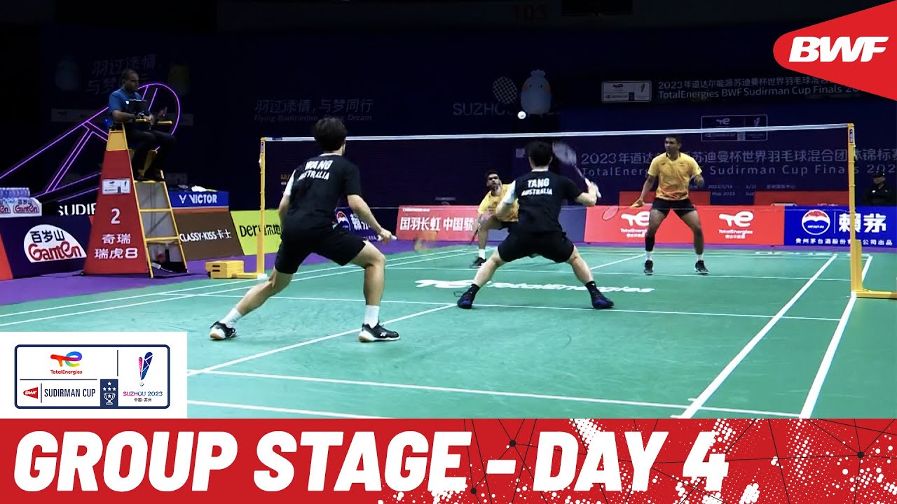 TotalEnergies BWF Sudirman Cup Finals 2023 | India vs. Australia ...