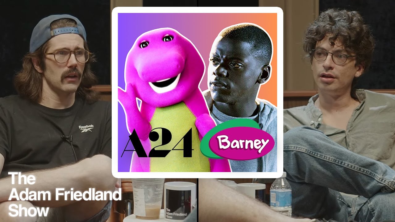 A24 is Making an Adult Barney Movie | The Adam Friedland Show - YouTube