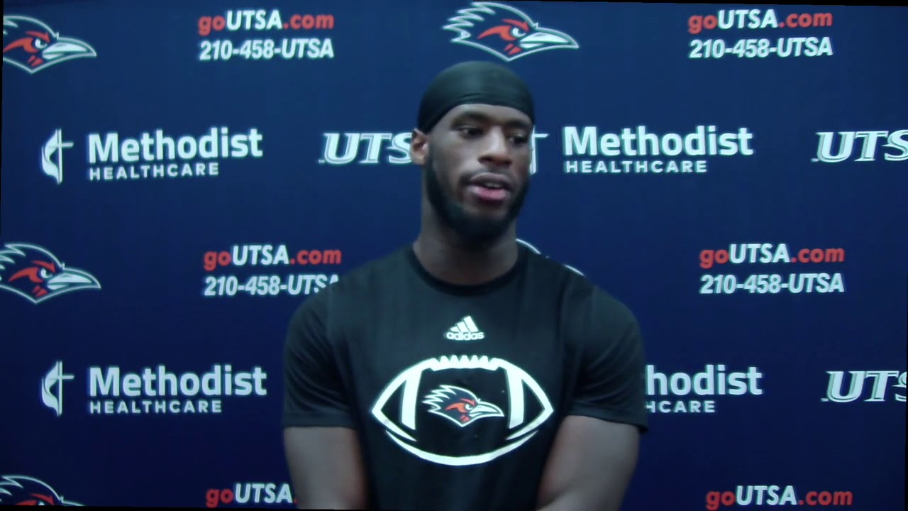 UTSA LB DeQuarius Henry Post Practice Interview 8.17.20 - YouTube
