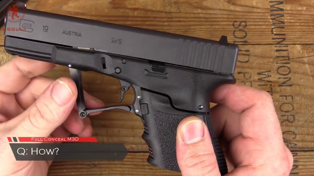 Fold Your Glock Folding Pistol Full Conceal M3D Tabletop Review - YouTube