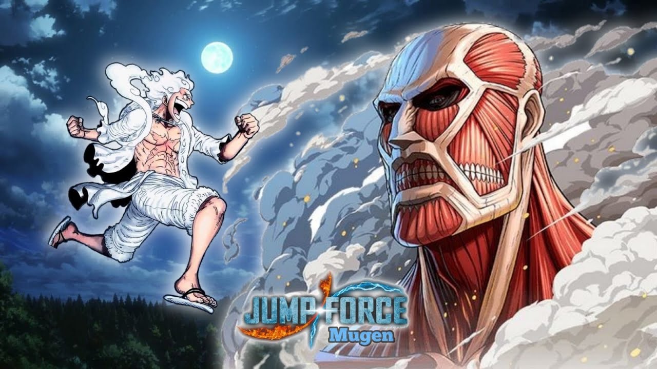 LUFFY GEAR 5 VS EREN | JUMP FORCE MUGEN V11 - EPIC BATTLE - YouTube