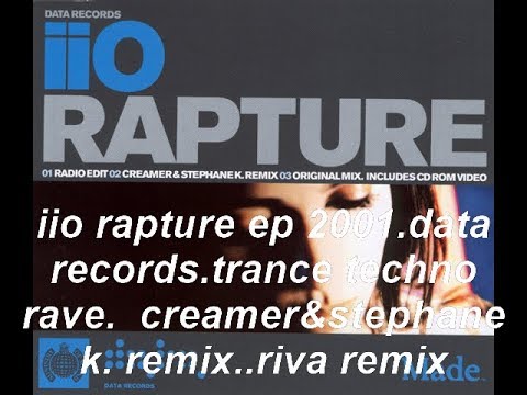 iio rapture ep 2001 .data records. trance techno rave - YouTube